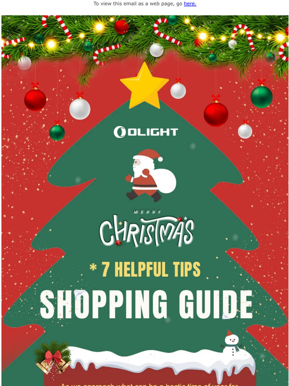 Olight: Shopping Guide | 7 Tips to Save BIG on Christmas | Milled