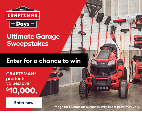 Lowe's: Keep saving during CRAFTSMAN Days. 🧰 | Milled