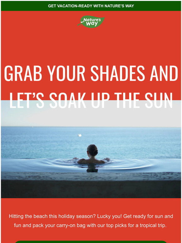 Nature's Way: Grab your shades, it’s vacation time! | Milled