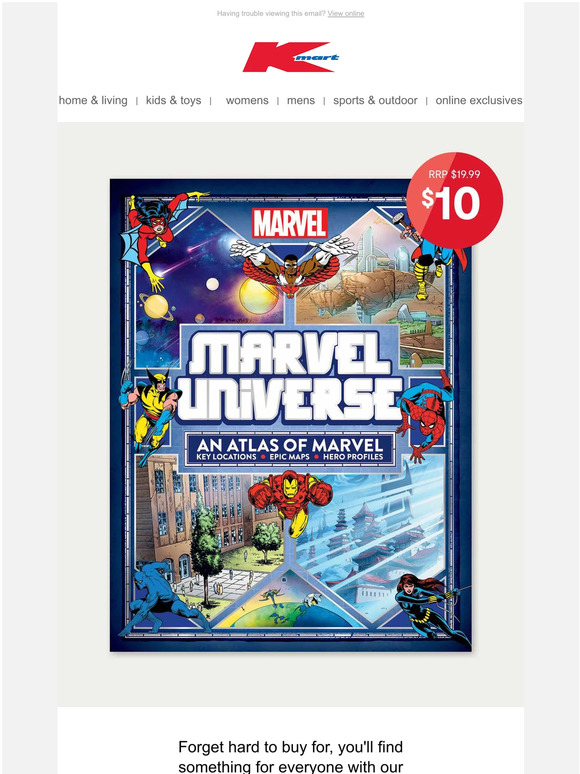 Kmart: Find the perfect book from just $10! 📖 | Milled