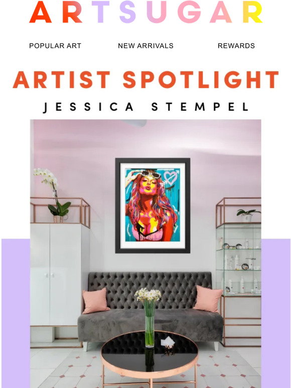 ArtSugar: Artist Spotlight 🔦 Jessica Stempel 🎨 | Milled