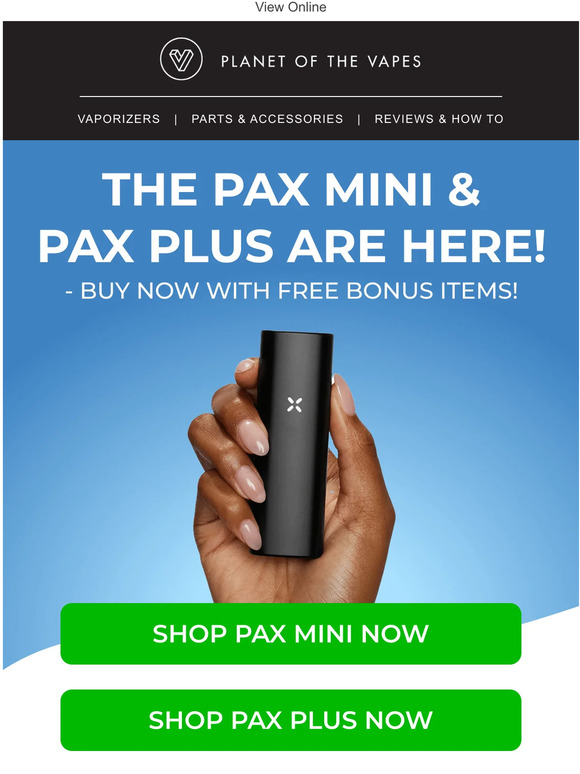 Planet of the Vapes: Meet Your New PAX Plus and Pax Mini | Milled