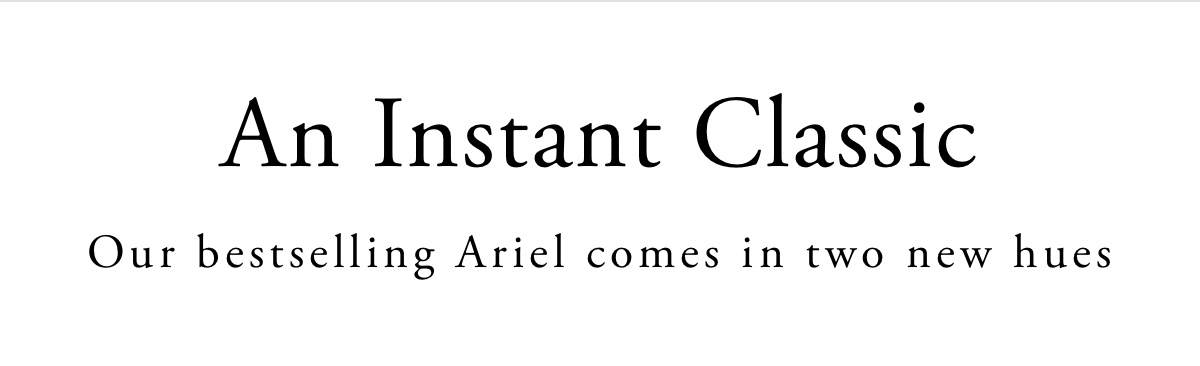 Mitchell Gold + Bob Williams: Meet Ariel: Texture, Color and Form ...