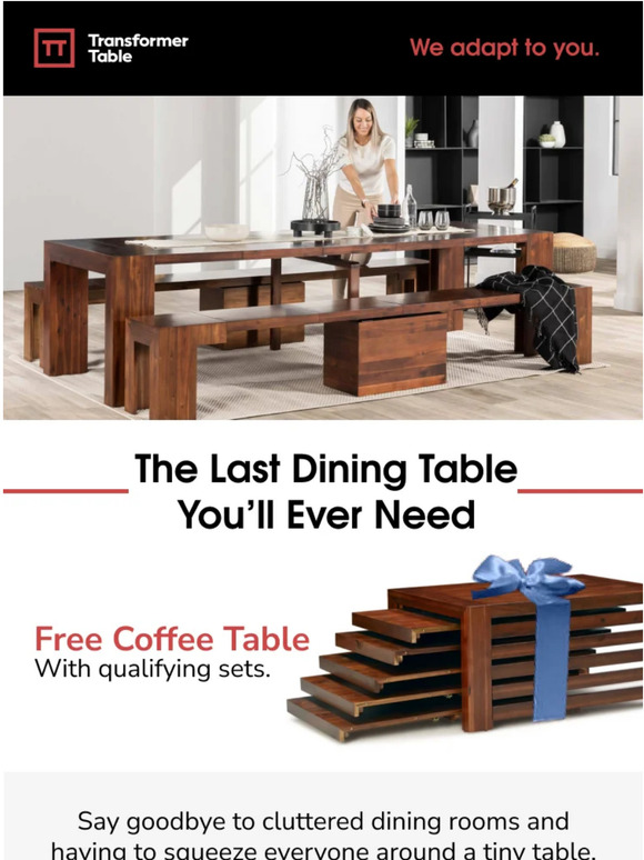 Transformer Table: Transform Your Dining Experience | Milled