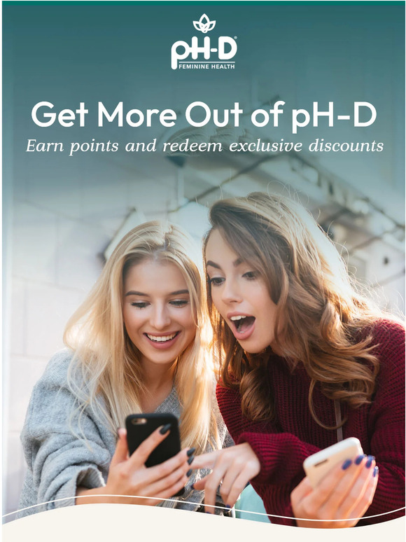pH-D Feminine Health: Introducing—pH-D Points 💸 | Milled