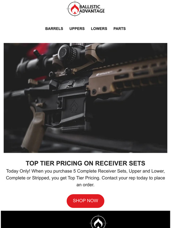 Ballistic Advantage: Top Tier Pricing on Receiver Sets | Milled