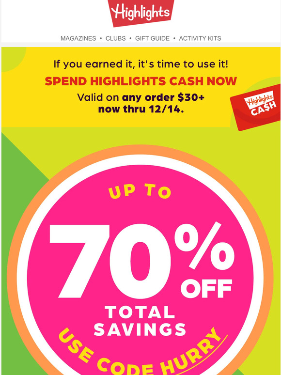 Highlights for Children: ⏳ONLY HOURS LEFT ⌛️ for delivery by 12/24 ...