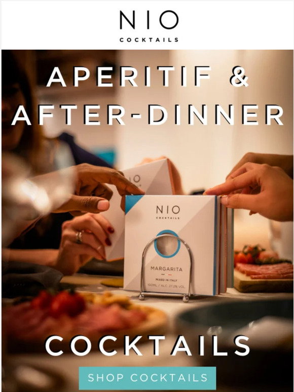Nio Cocktails: Pre (and post) dinner cocktails 🍽️ | Milled