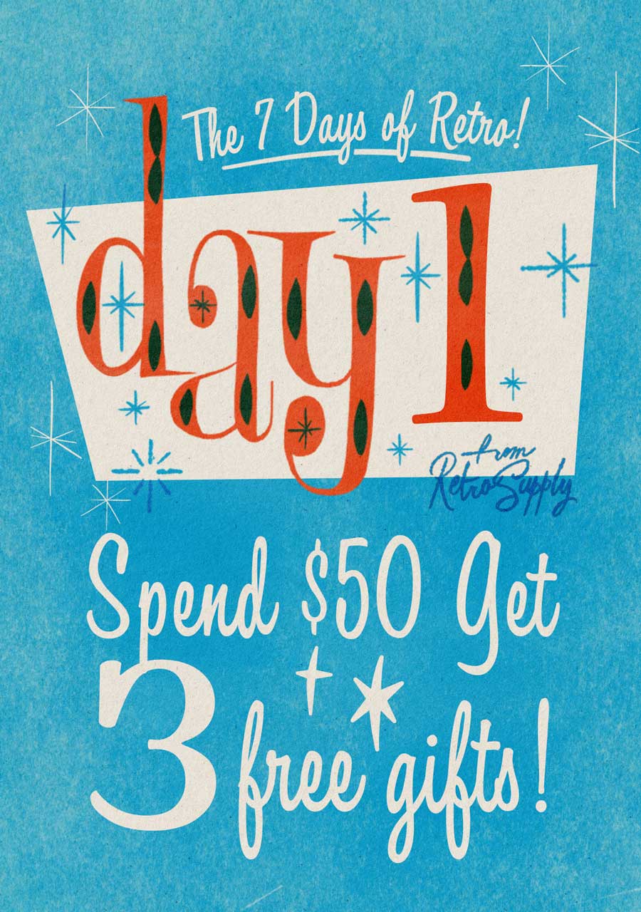 RetroSupply: The 7 Days of Retro: Day One | Milled