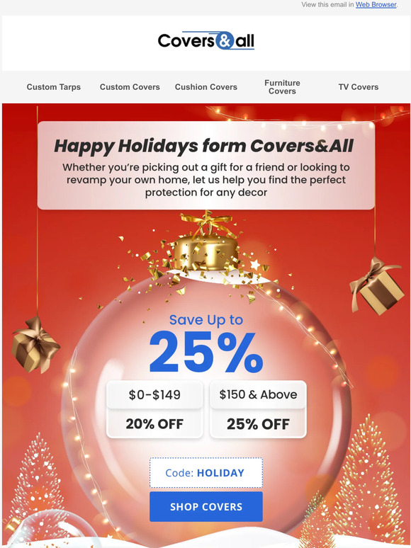 Coversandall: Your Guide to Holiday Coverage [INSIDE] | Milled