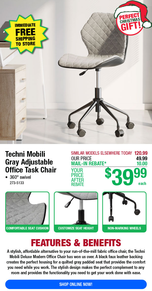 Menards: Office Chair Under $40 | Milled