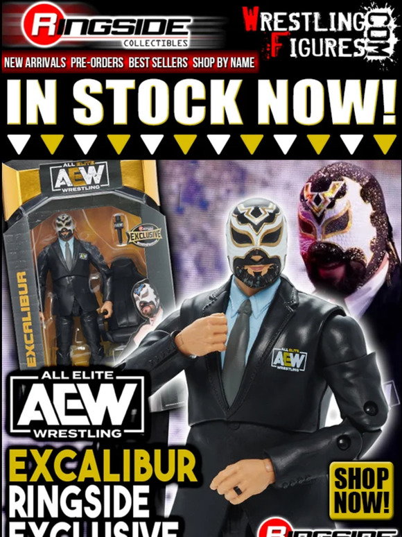 Ringside Collectibles: 📨 Excalibur AEW Exclusive In Stock Now! | Milled