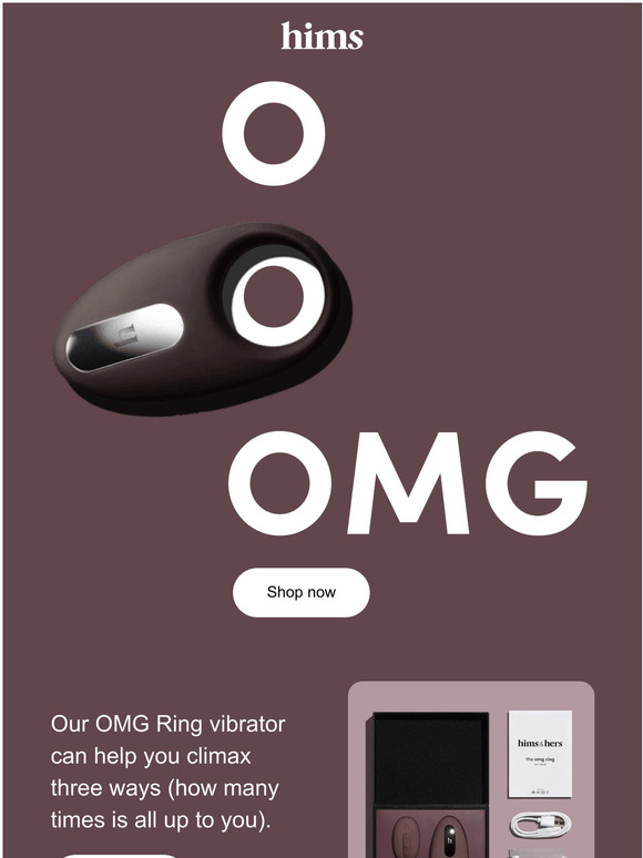 Hims: Come together with our bestselling OMG Ring 💦 | Milled