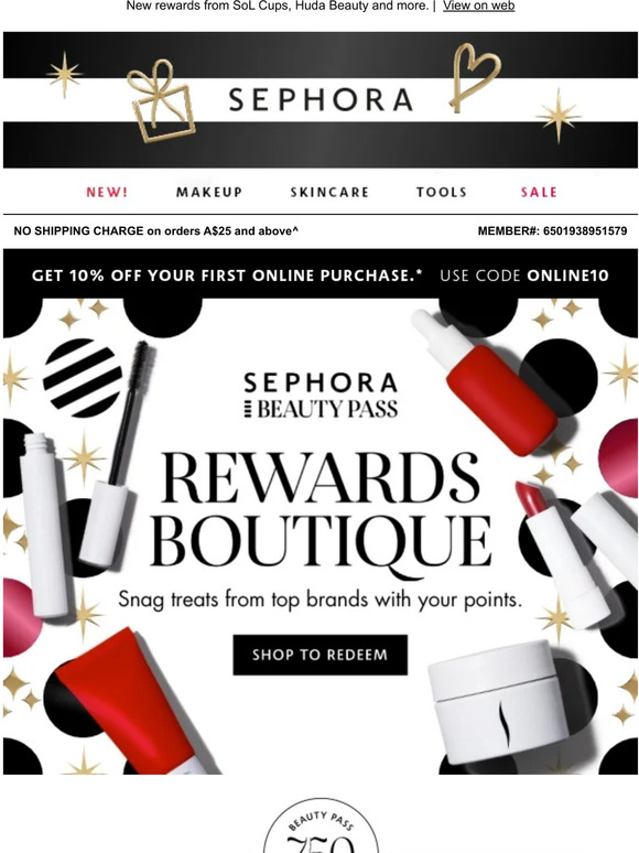Sephora: Exclusive sets just landed in the Rewards Boutique! | Milled