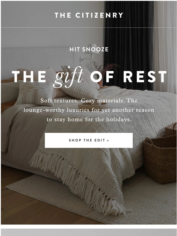 The Citizenry: The Gift of Rest | Milled