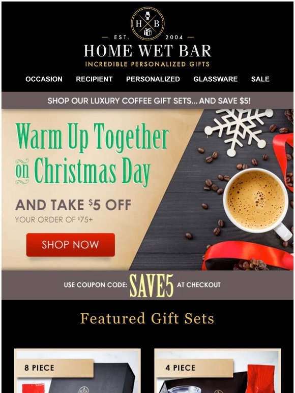 HomeWetBar: Personalized Gifts They Can Use Every Day | Milled