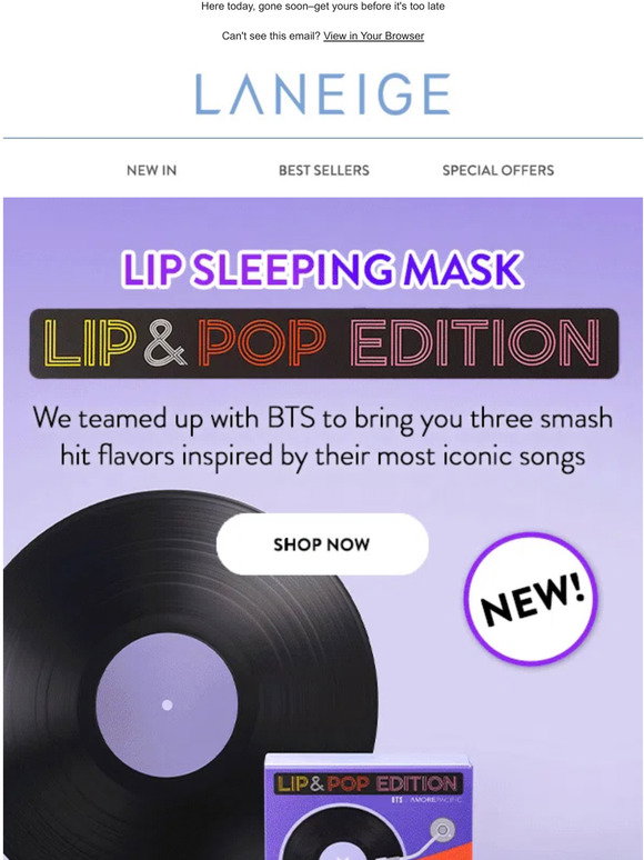 Laneige: BTS Lip & Pop Edition! Our Most-Wanted Collab Yet | Milled
