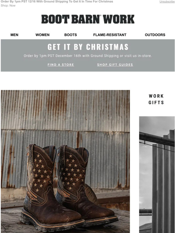 Boot Barn: Gifts For On & Off The Jobsite | Milled