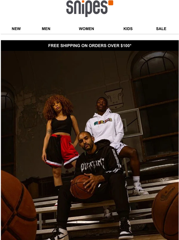 Snipes: Overtime: Now at SNIPES | Milled