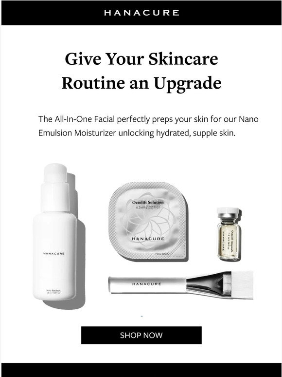 Hanacure: Time to upgrade your skincare routine! | Milled