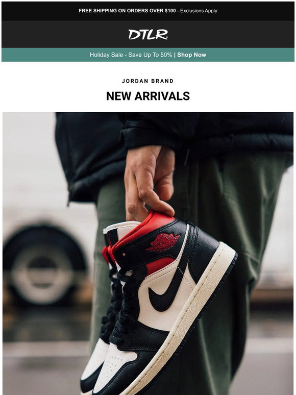 DTLR (Down Town Locker Room): Big Time Air 💨 Jordan New Arrivals | Milled