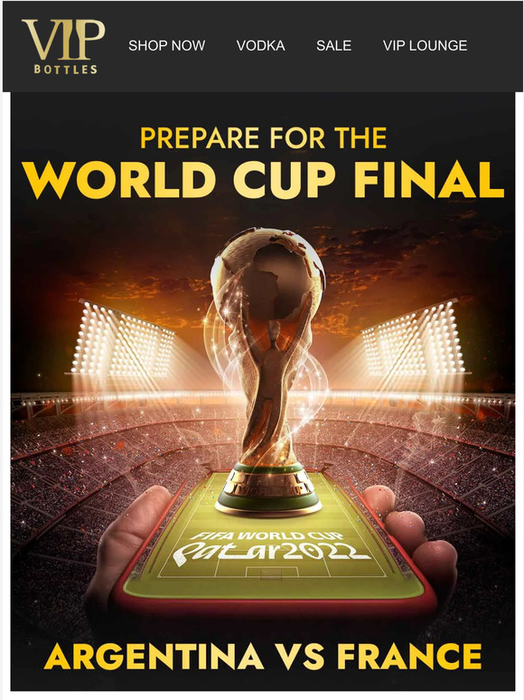 VIP Bottles: Prepare for the FIFA World Cup Final! ⚽🏆 | Milled