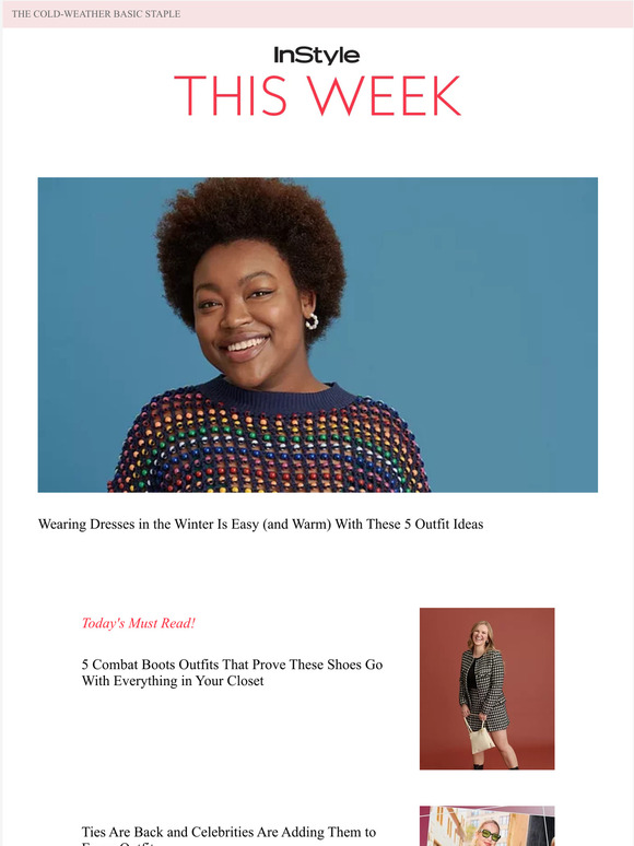 InStyle: How to wear dresses in the winter + 5 outfits you'll want to ...