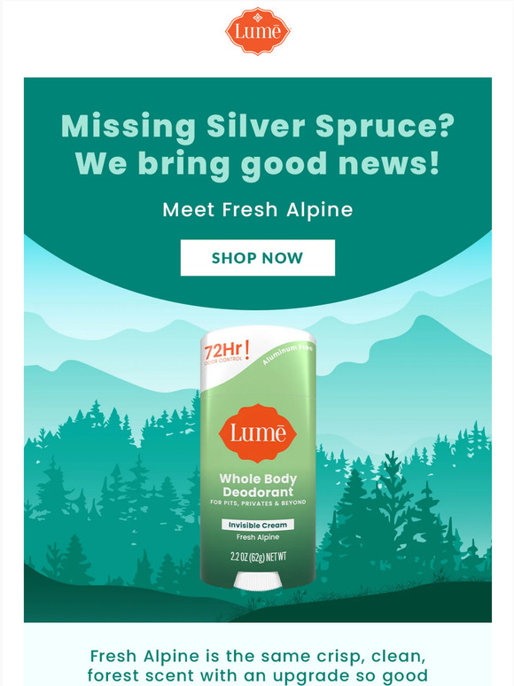 Lume Deodorant: NEW! Solid Stick | Milled