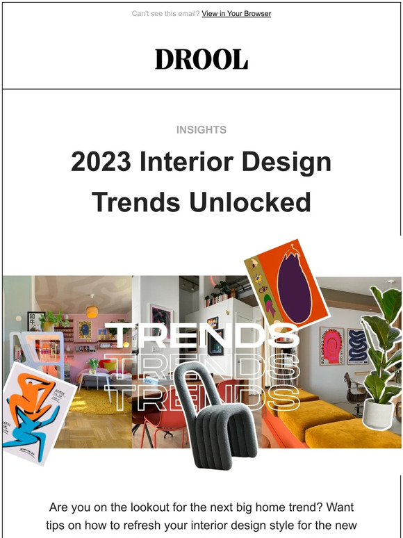 DROOL: 2023 Interior Trends Unlocked 👀 | Milled
