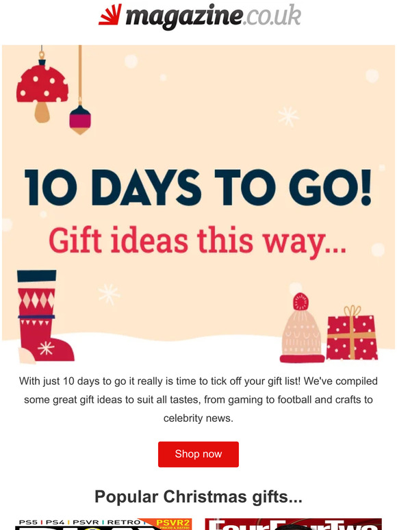 Magazine: 🎄 10 days to go! Gift ideas this way... | Milled