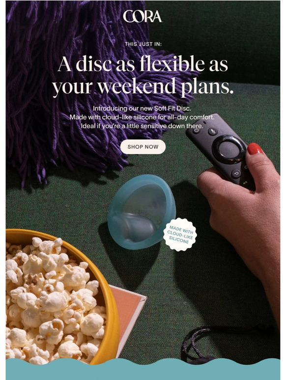 Cora: Have You Tried The Cora Soft Fit Disc? | Milled