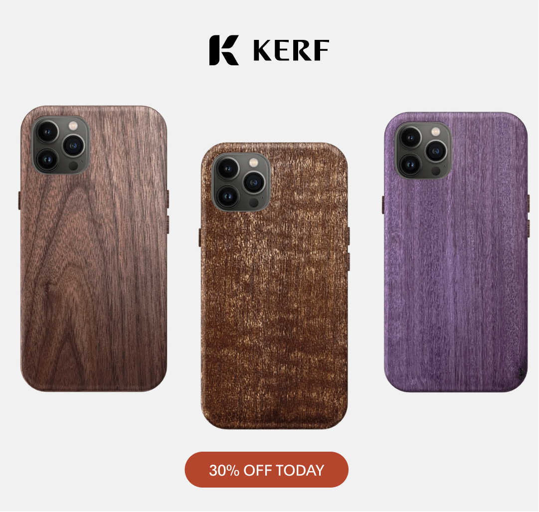 KerfCase: 30% OFF on selected iPhone 14 Pro (Max) Wood Cases 🎄 Kerf ...