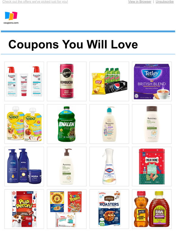 Coupons: Eucerin | Remedy | Pepsi-Cola? Beverages and Frito-Lay ...