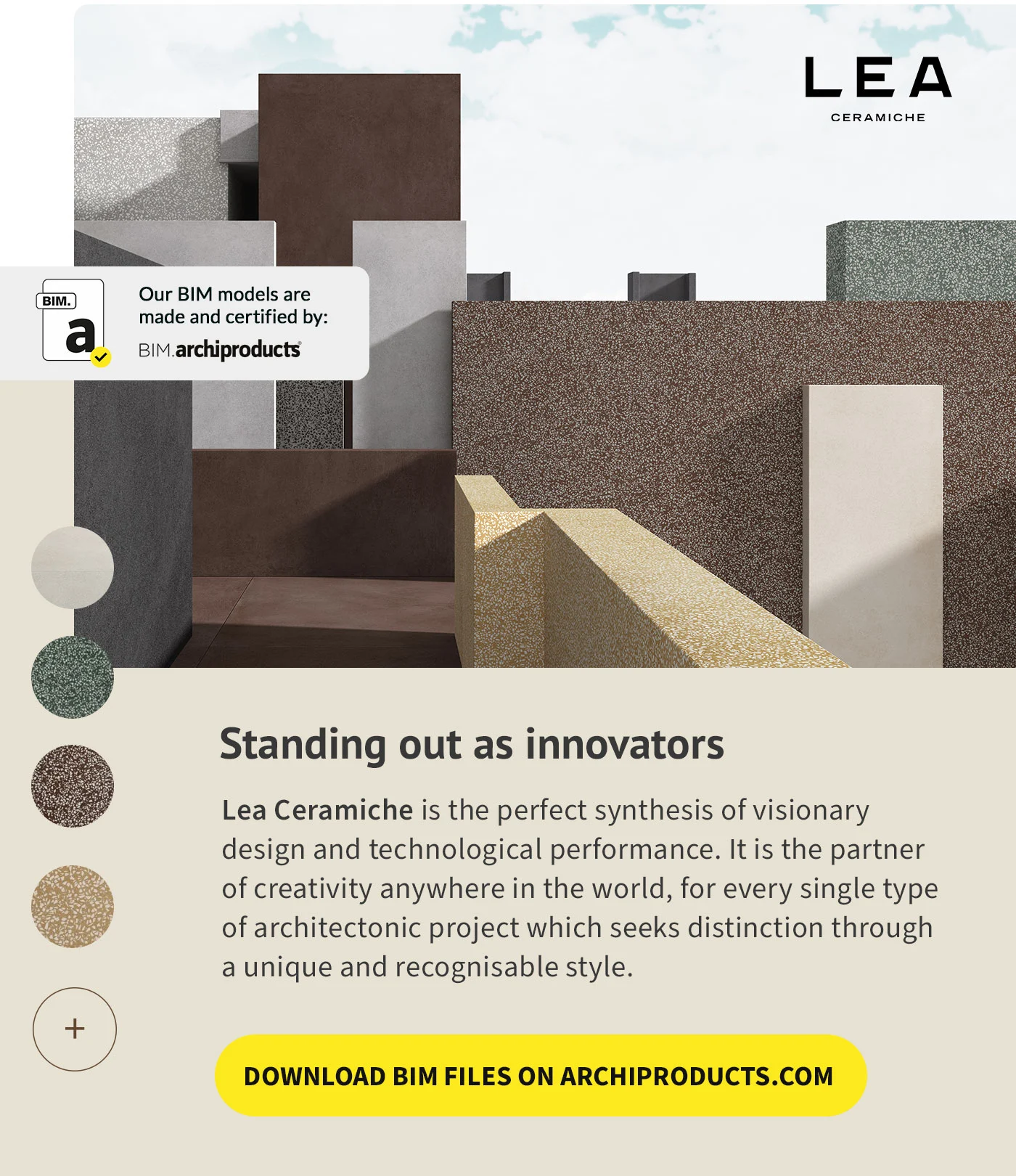 Archiproducts IT: Cotto d'Este, Lea Ceramiche and Panaria Ceramica, Made in Italy excellence ...