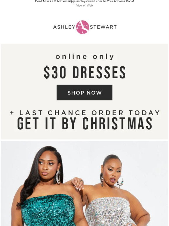 Ashley Stewart: Best Dress List: The Luxe Edit | Milled