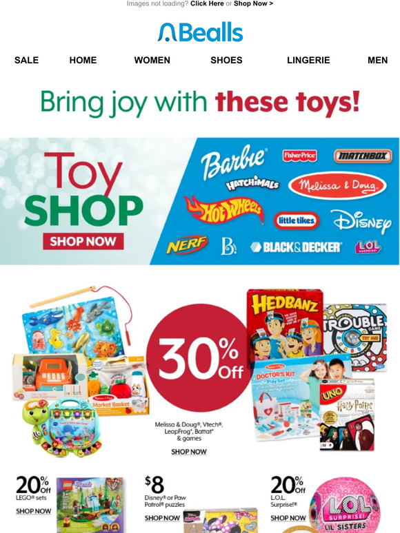 Bealls Florida: Bring joy with these toys! | Milled