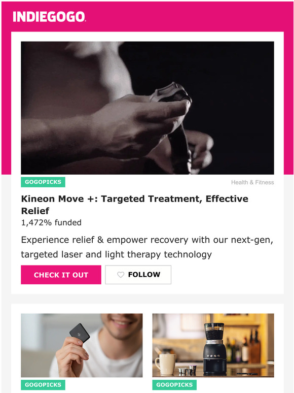 Indiegogo: Get rid of knee pain in 2023 with this innovative device ...