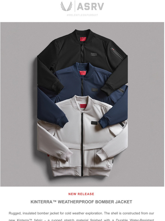 ASRV: NEW RELEASE // The Kinterra™ Bomber Jacket | Milled