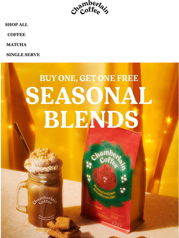 Chamberlain Coffee Email Newsletters: Shop Sales, Discounts, and Coupon ...
