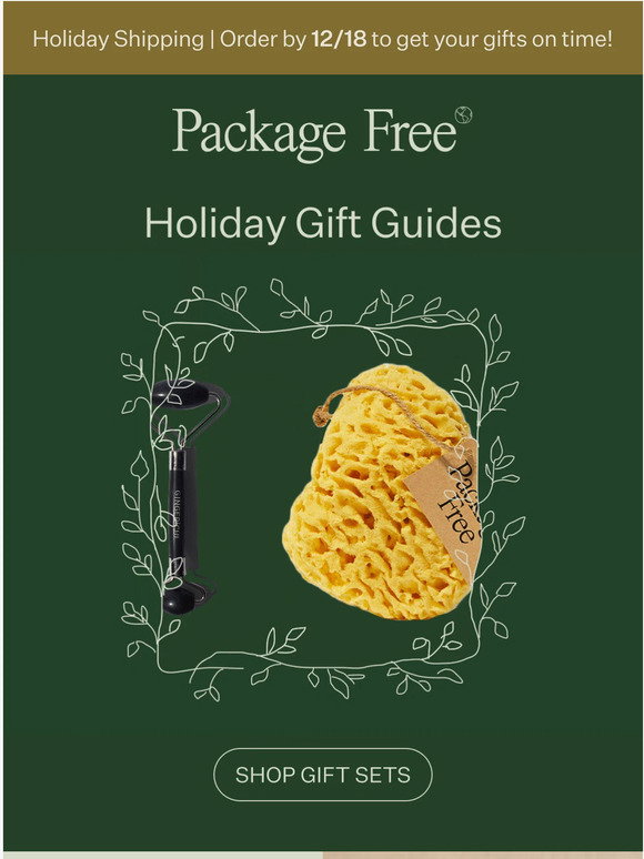 Package Free: Zero waste gifting at every budget | Milled