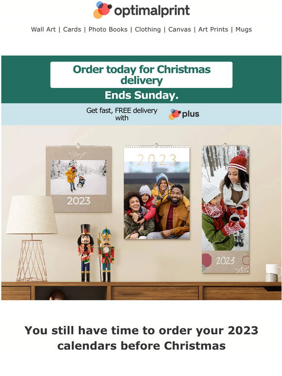 Optimalprint: —, You still have time to order your 2023 calendars ...