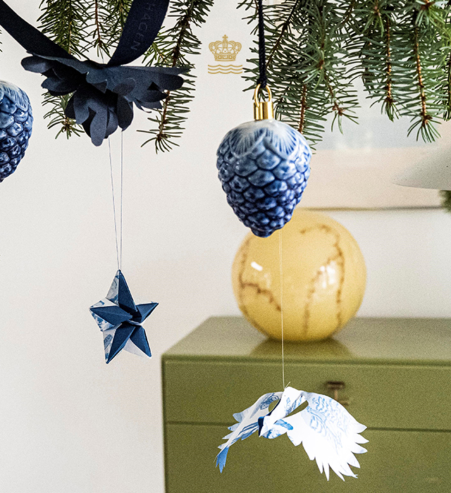 Royal Copenhagen: Genbrug julens gavepapir og fold din egen julepynt ...