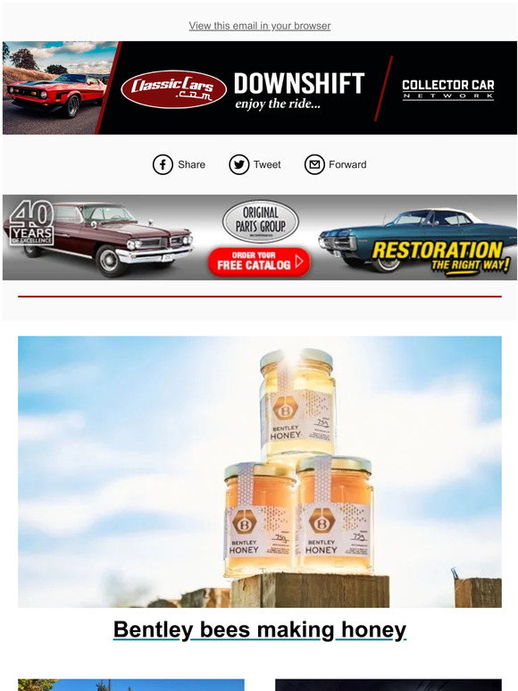 ClassicCars: Bentley bees making honey | Milled