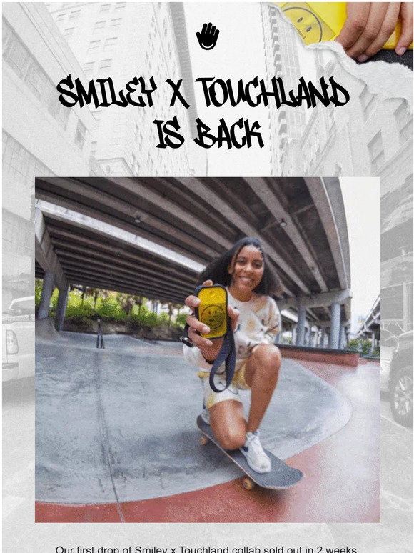 Touchland: BACK IN STOCK: Smiley x Touchland! | Milled