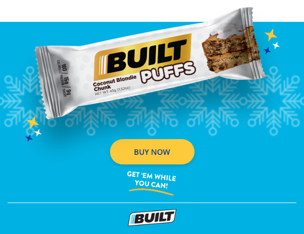 Built Bar: Just Released: White Chocolate Coconut Blondie Chunk Puff ...