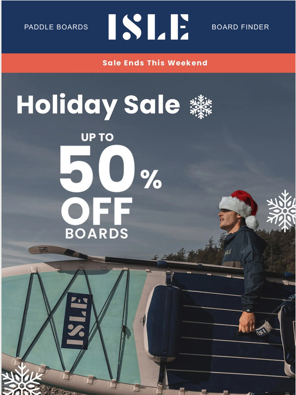 ISLE: How About Up To 50% Off Inflatable Boards?! 🎁 | Milled