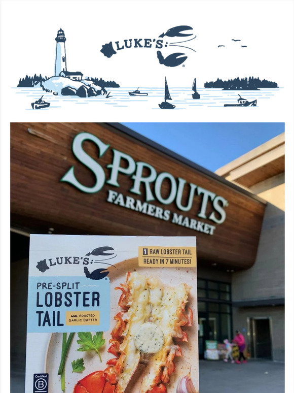 Luke's Lobster: NEW lobster tails now at Sprouts! | Milled
