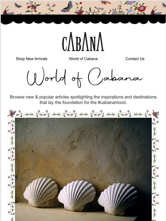 Cabana Magazine: True Artistry: a spotlight on the pursuit of craft ...