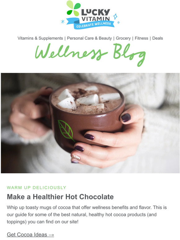 Lucky Vitamin: 5 ways: cozy winter wellness! | Milled