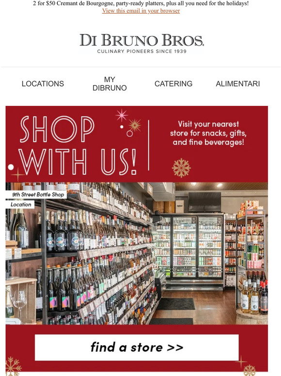 Di Bruno Bros: Feast of the 7 Fishes at Alimentari + More at our Stores ...